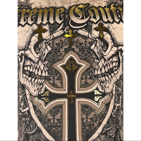 Affliction | Shirts | Xtreme Couture By Affliction Mens Tshirt Inhuman ...